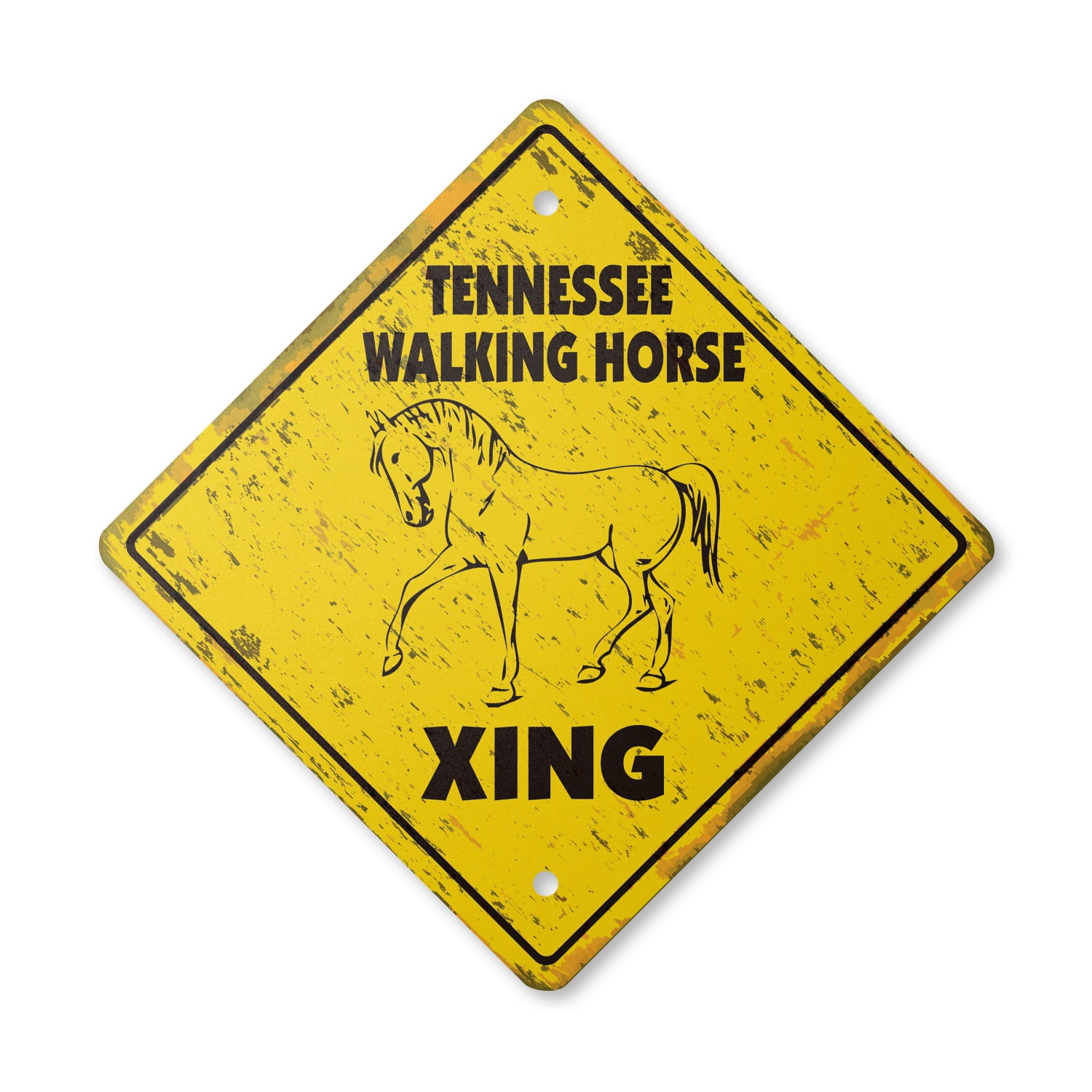 Tennessee Walking Horse Vintage Crossing Sign Zone Xing | Indoor ...