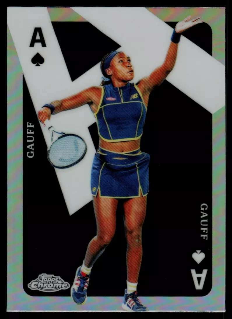 Tennis 2024 Chrome Aces Coco Gauff CAS-CG - Walmart.com
