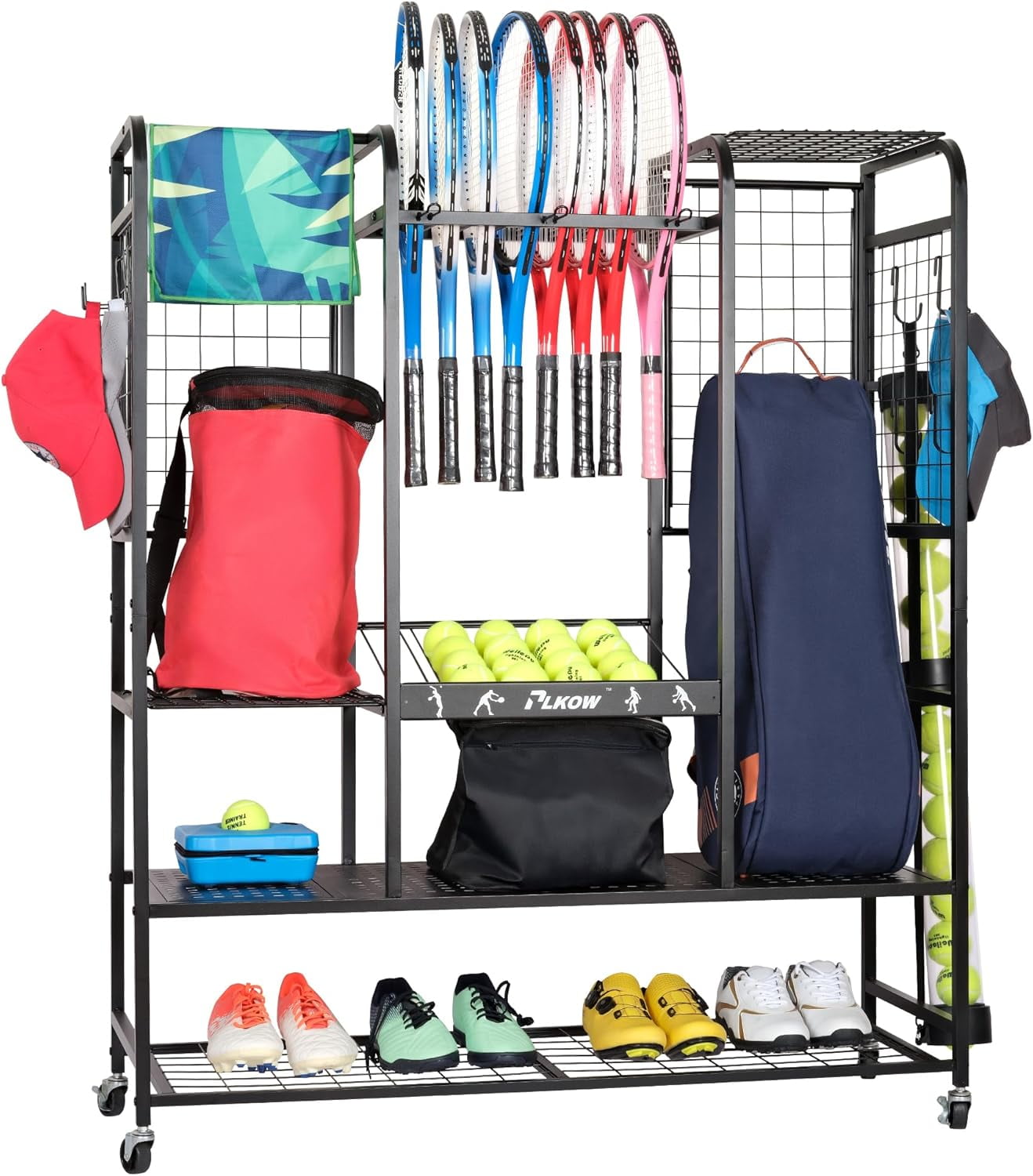 Tennis Bag Organizer Tennis Racket Storage Rack, Tennis Equipment ...