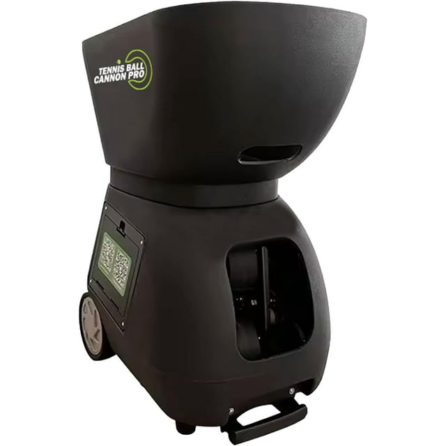 Tennis Ball Cannon Pro: Portable Tennis Ball Machine (48lbs) - Dual ...