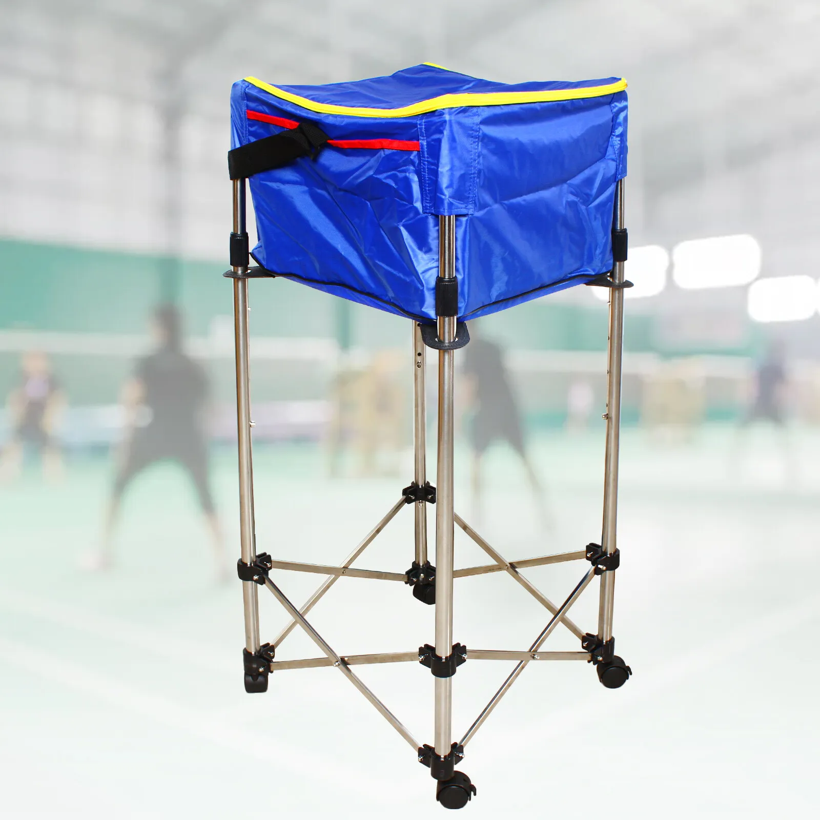 Tennis Ball Hopper Tennis Ball Cart Teaching Ball Collapsible Hopper ...
