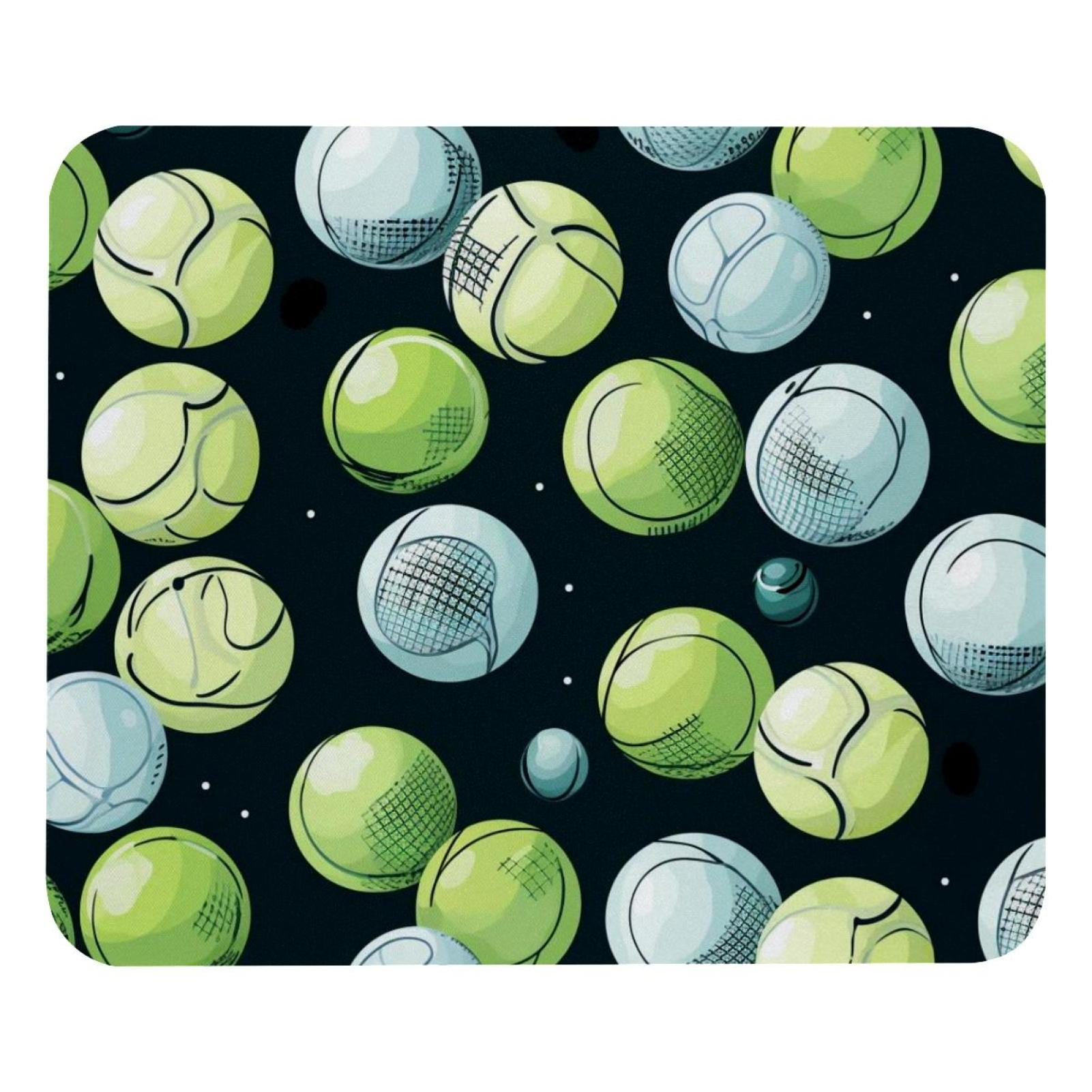 Tennis Ball Mouse Pad, Rubber Base Computer Mouse Pads for Wireless ...
