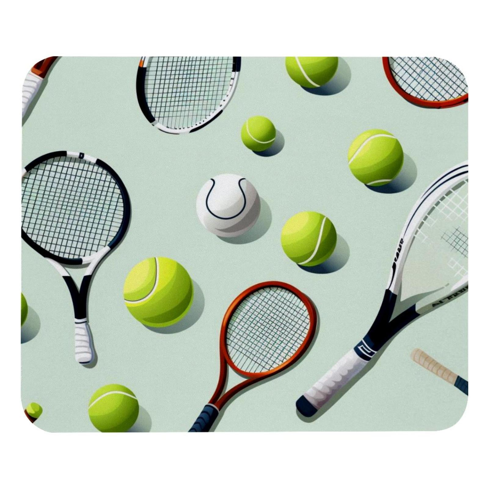 Tennis Ball Mouse Pad, Rubber Base Computer Mouse Pads for Wireless ...
