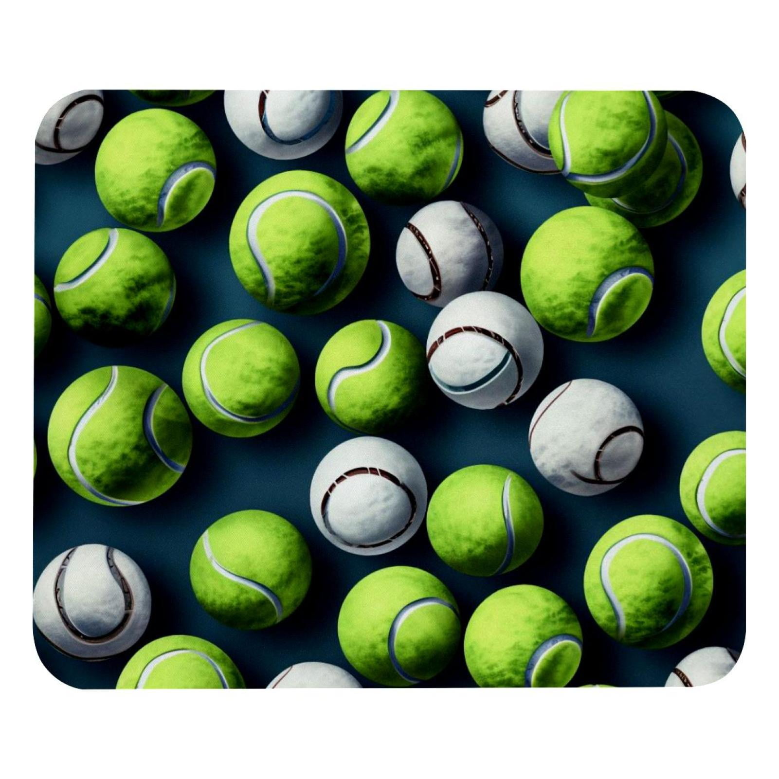 Tennis Ball Mouse Pad, Rubber Base Computer Mouse Pads for Wireless ...