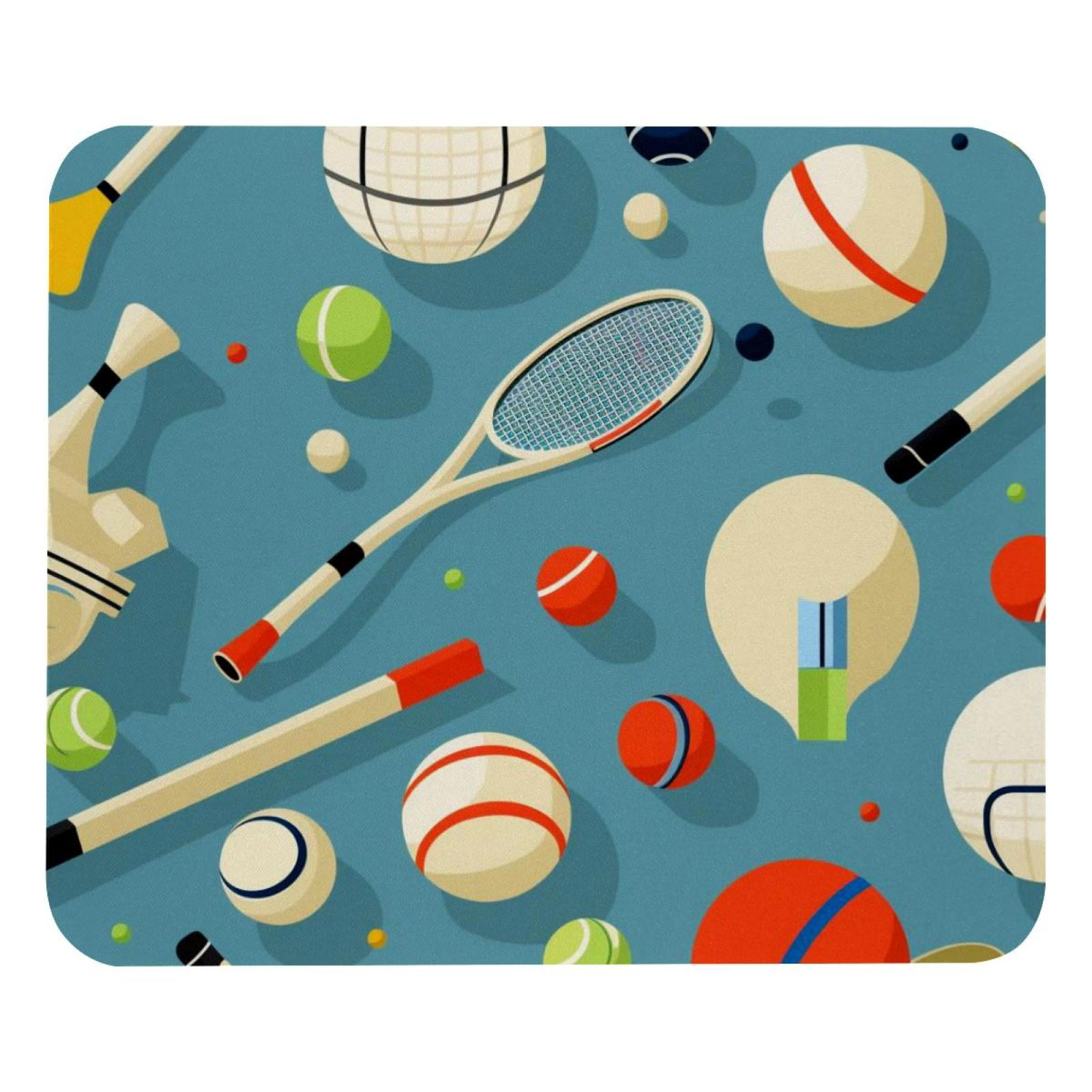 Tennis Ball Mouse Pad for Wireless Mouse Home Office Desk Laptop with ...