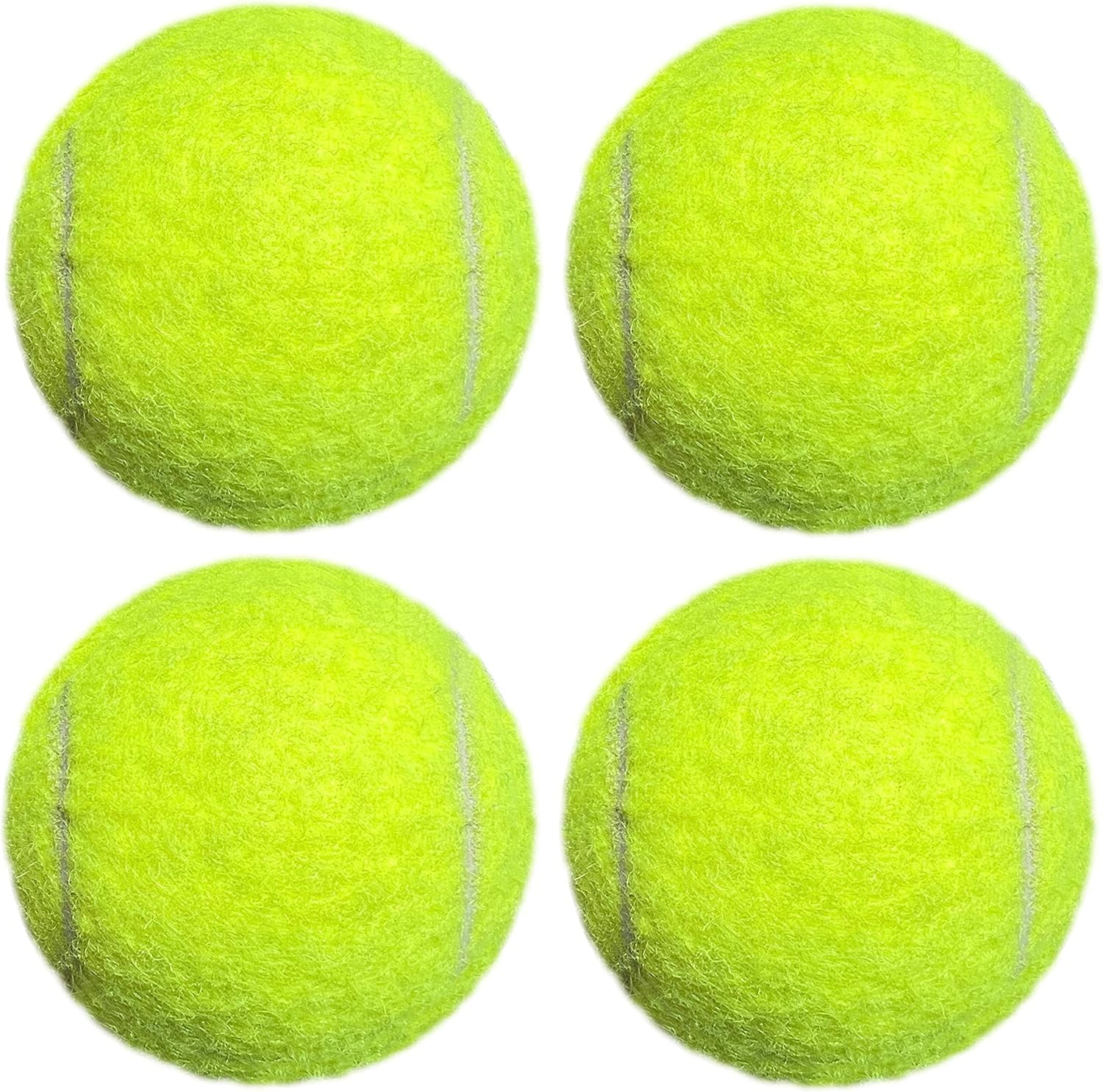 Tennis Balls, 4 Pack Advanced Practice Tennis Balls for Beginner ...