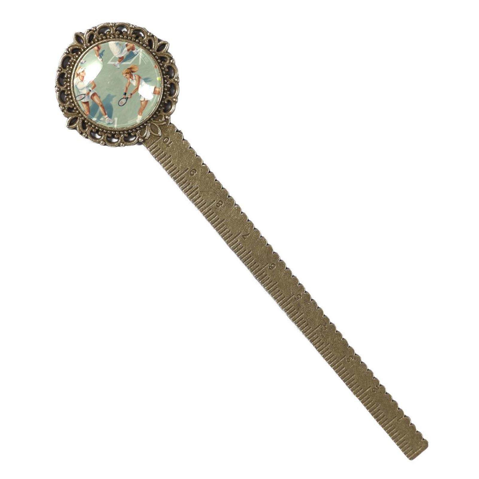 Tennis Bookmarks: Lace Bookmark in Antique Bronze - a Delightful ...