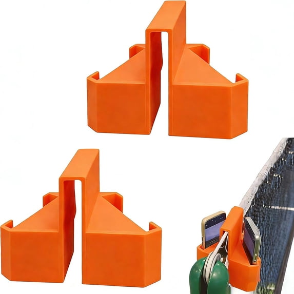 Tennis Camera Mount, Two Perspectives 3D Printed Tennis Net Mount Phone ...