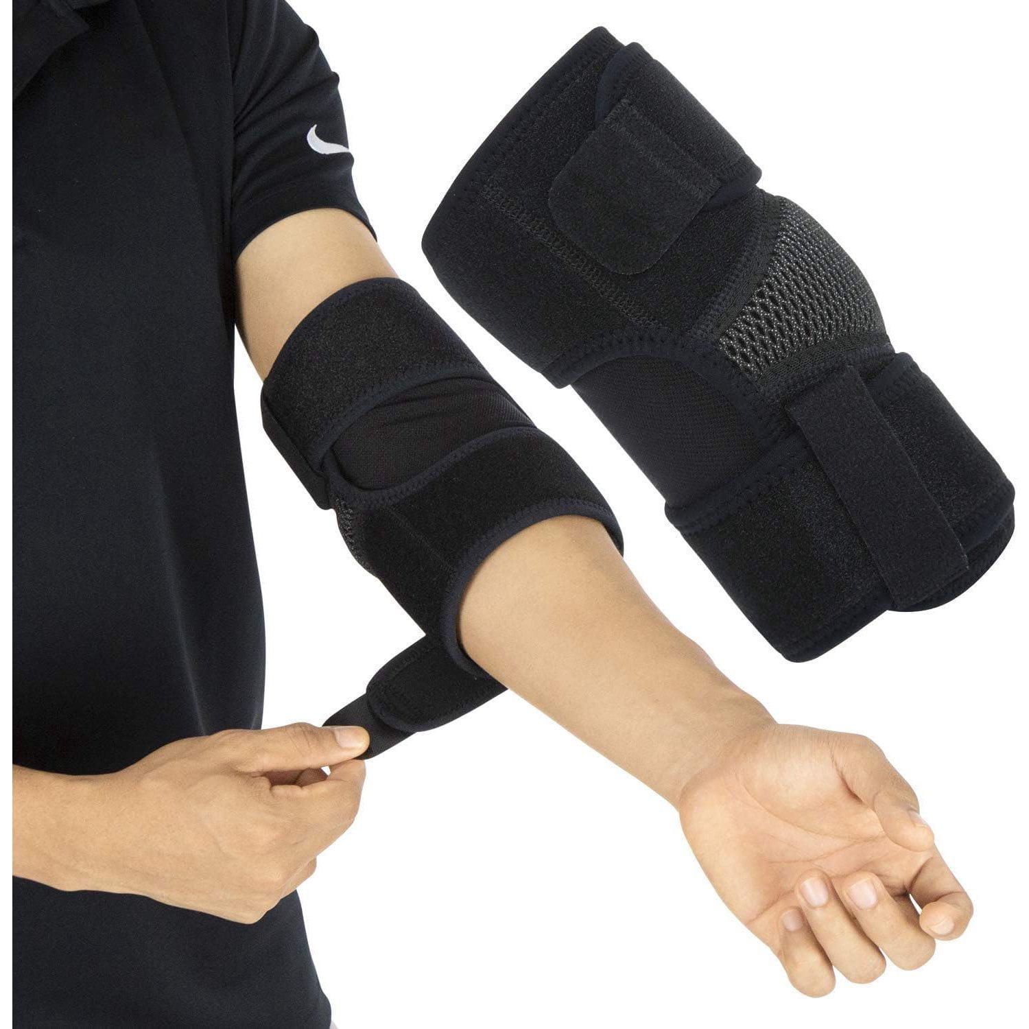 SONSIEN E L B O W Support Tennis Elbow Brace Sleeve for Bursitis ...