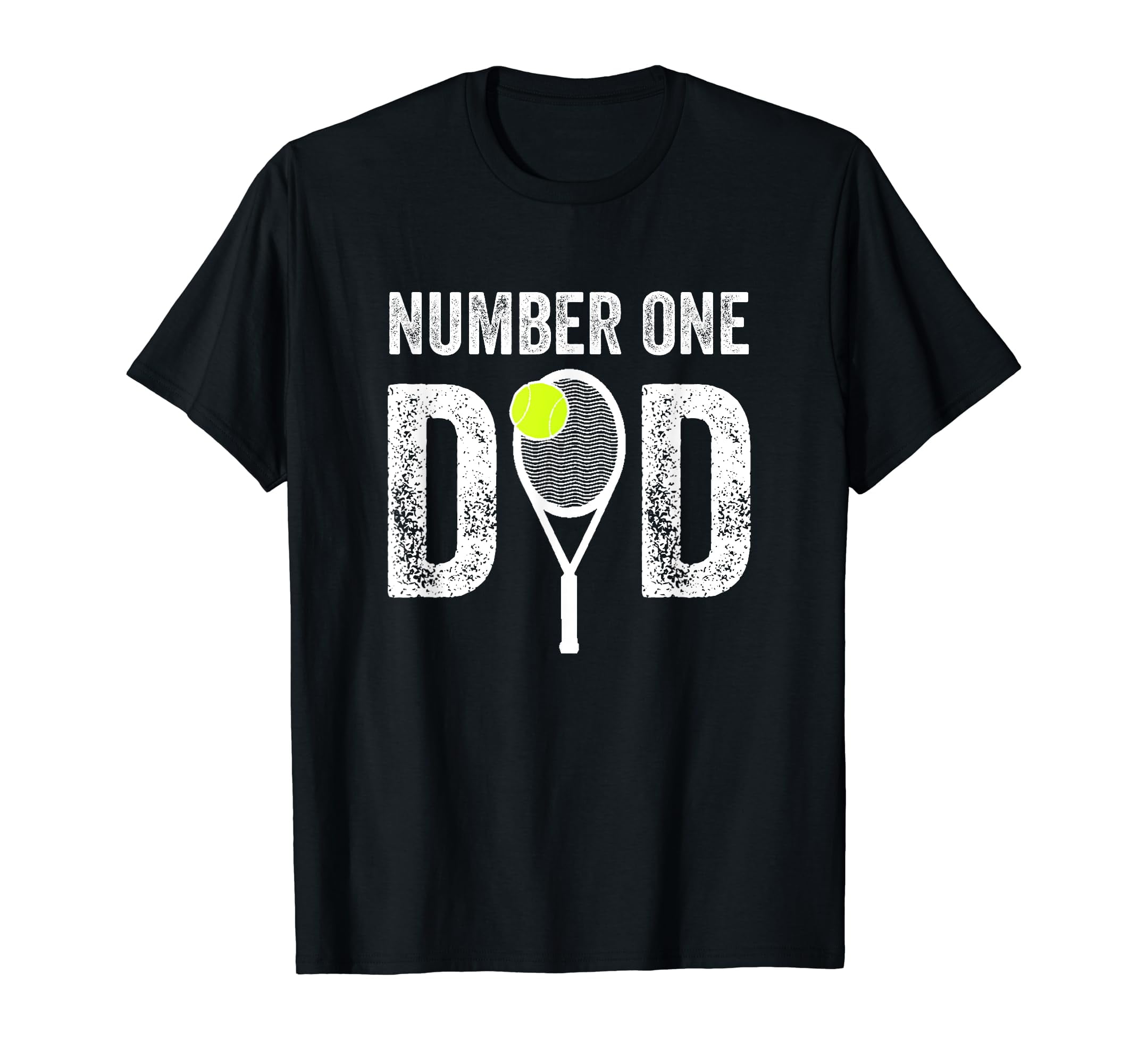 Tennis Dad Number One Daddy with Tennis Sayings T-Shirt - Walmart.com