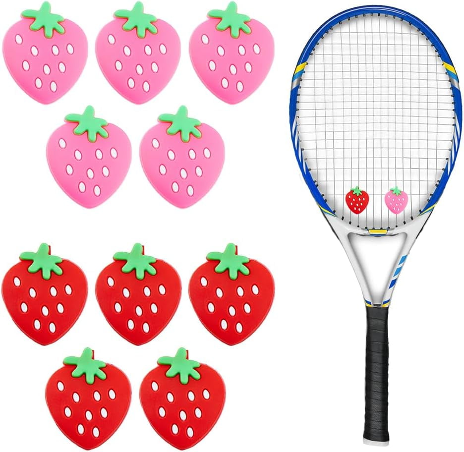 Tennis Racket Dampener Cute 4pcs Tennis Vibration Dampener Hexagonal ...