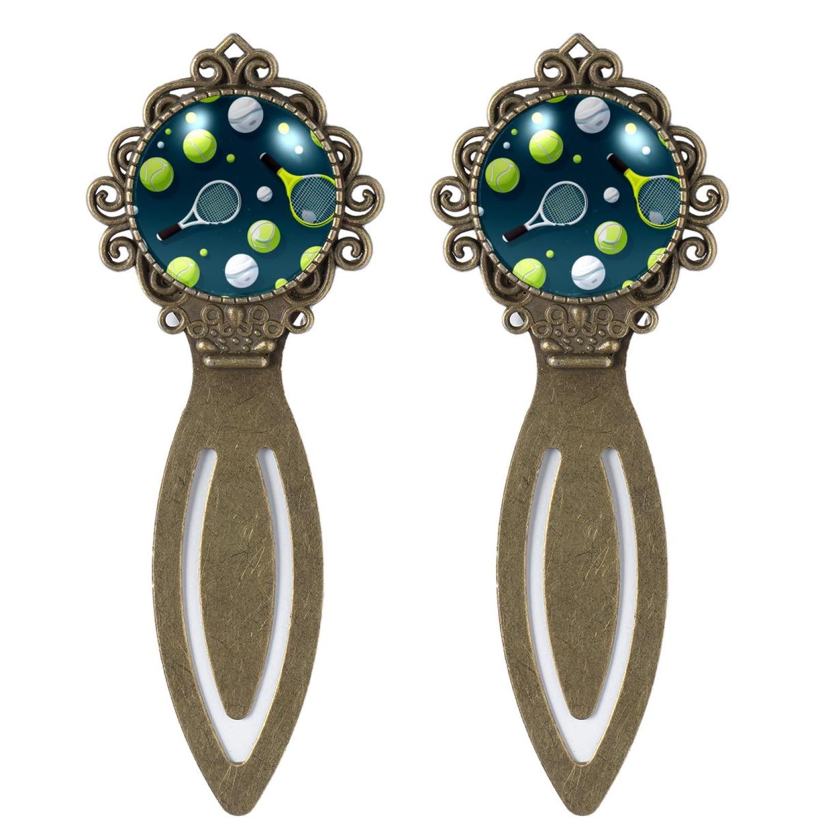 Tennis Elegant Vintage Copper-Colored Lace Bookmarks - Set of 2 ...