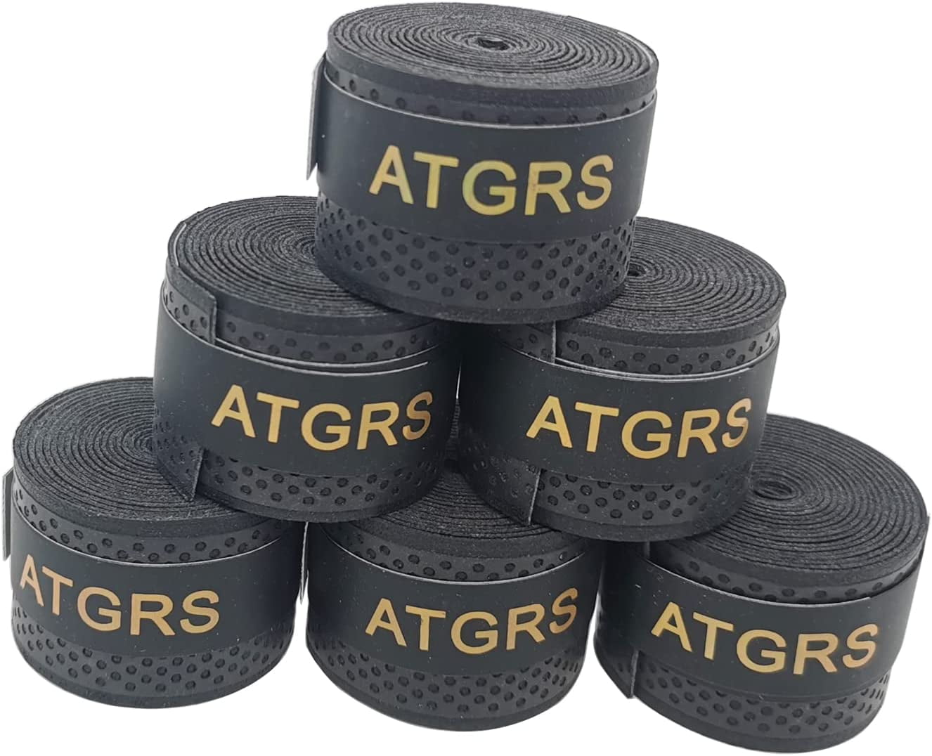 ATGRS Tennis Racket Grip Tape, Anti-Slip Overgrip for Tennis, Badminton, Pickleball Racquets ...