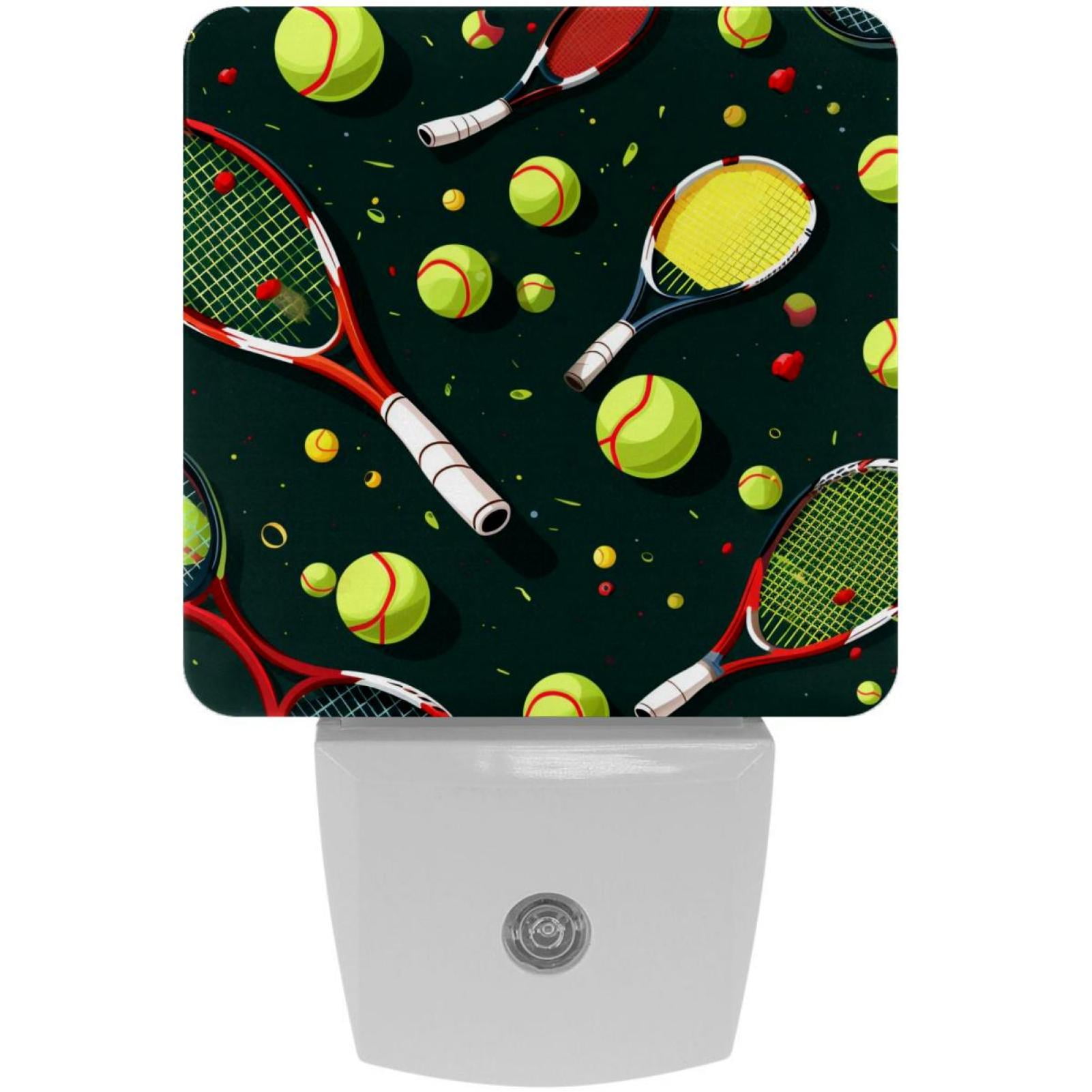 Tennis LED Square Night Lights - Energy Efficient Plug-in Wall Lamp ...