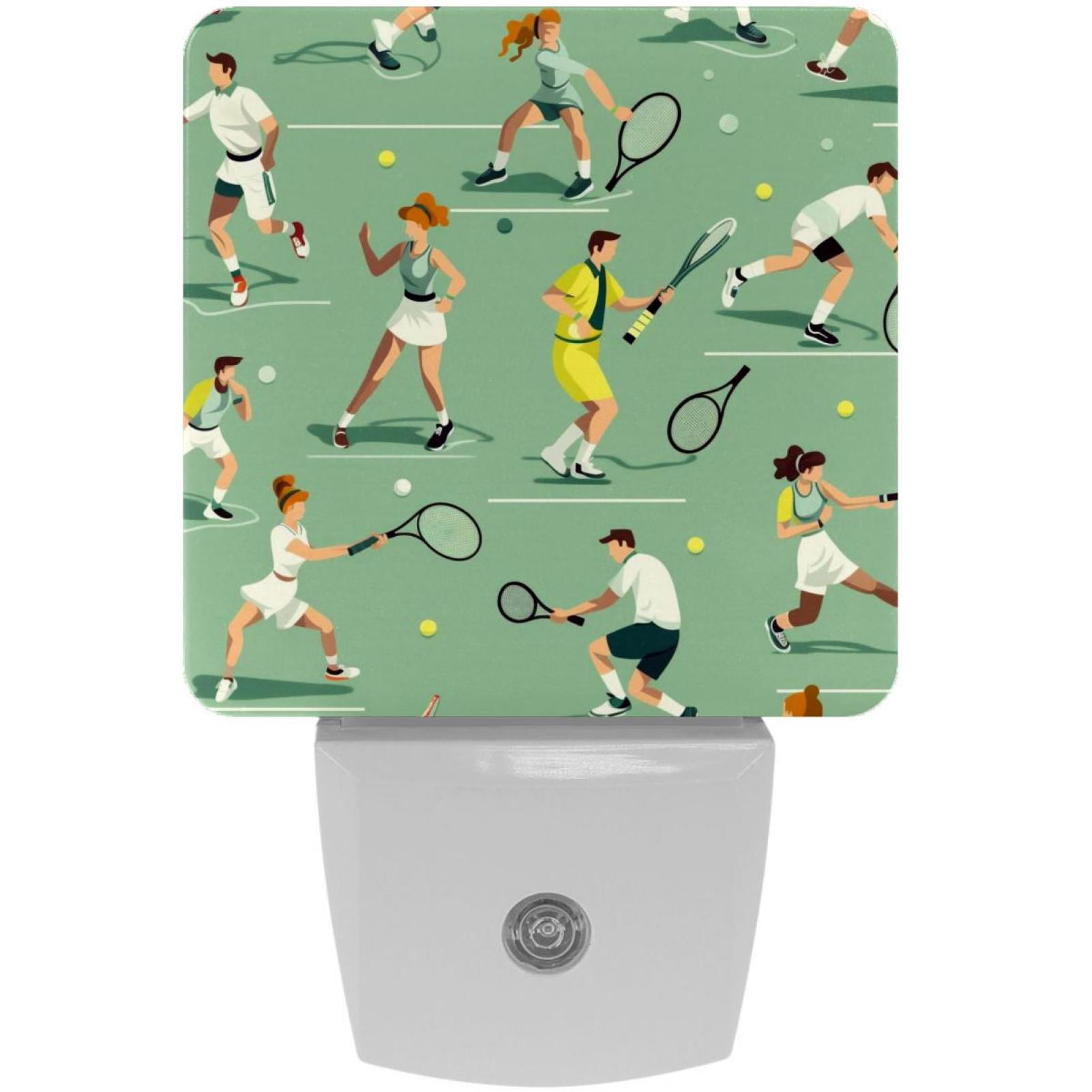 Tennis LED Square Night Lights - Energy Efficient and Stylish Decor for ...