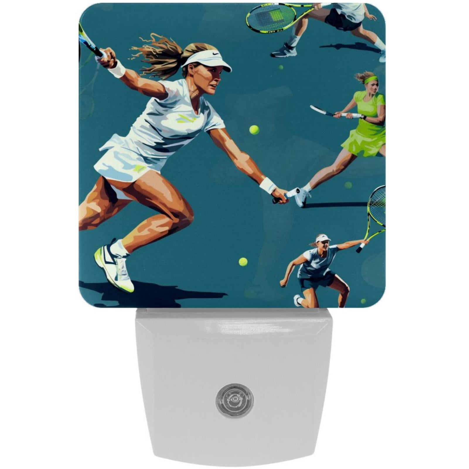 Tennis LED Square Night Lights - Energy Efficient and Stylish Room ...