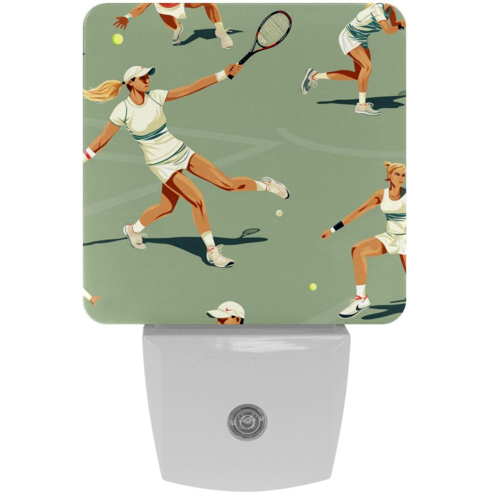 Tennis LED Square Night Lights - Small and Bright Illumination for Your ...