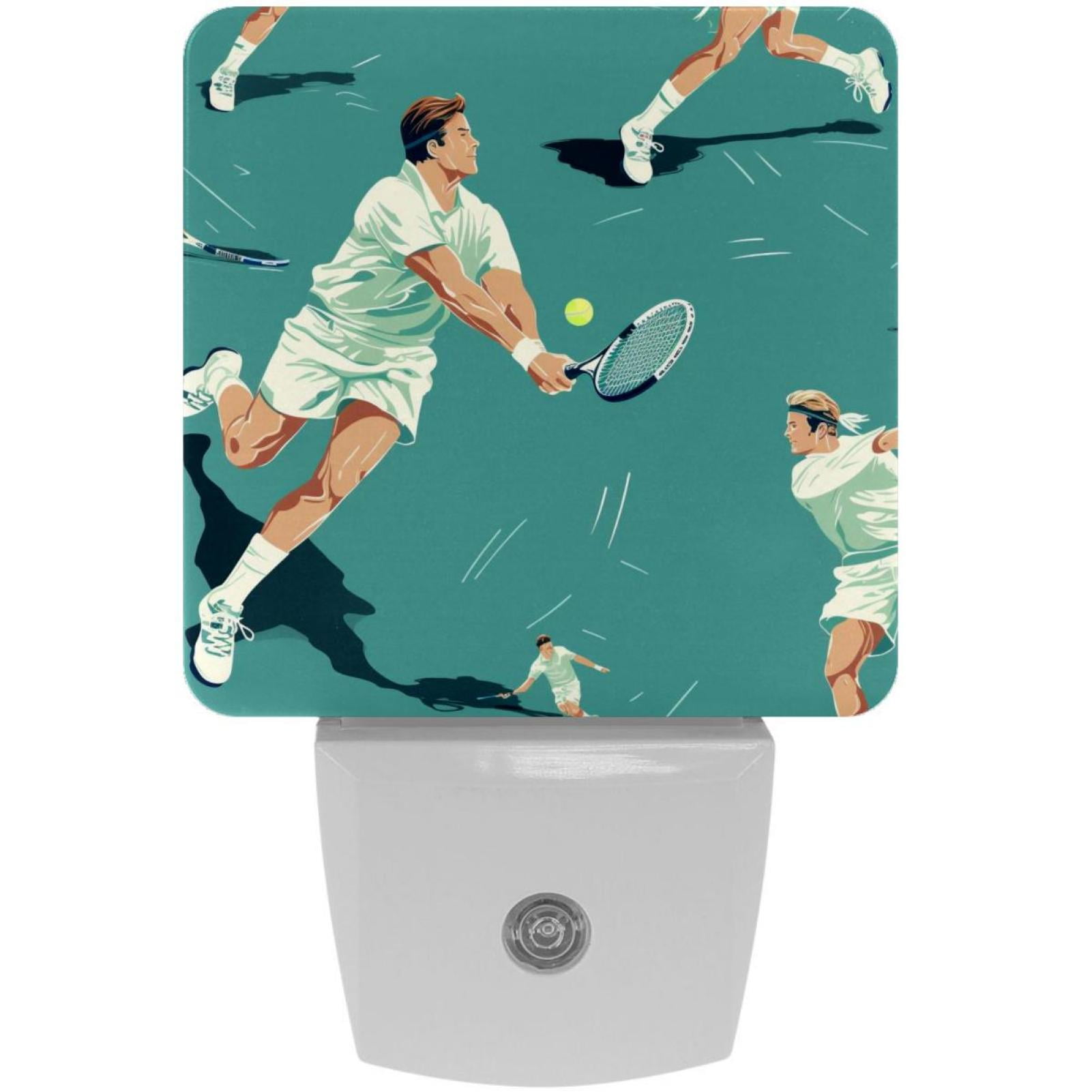 Tennis LED Square Night Lights - Small and Bright Illumination for Your ...