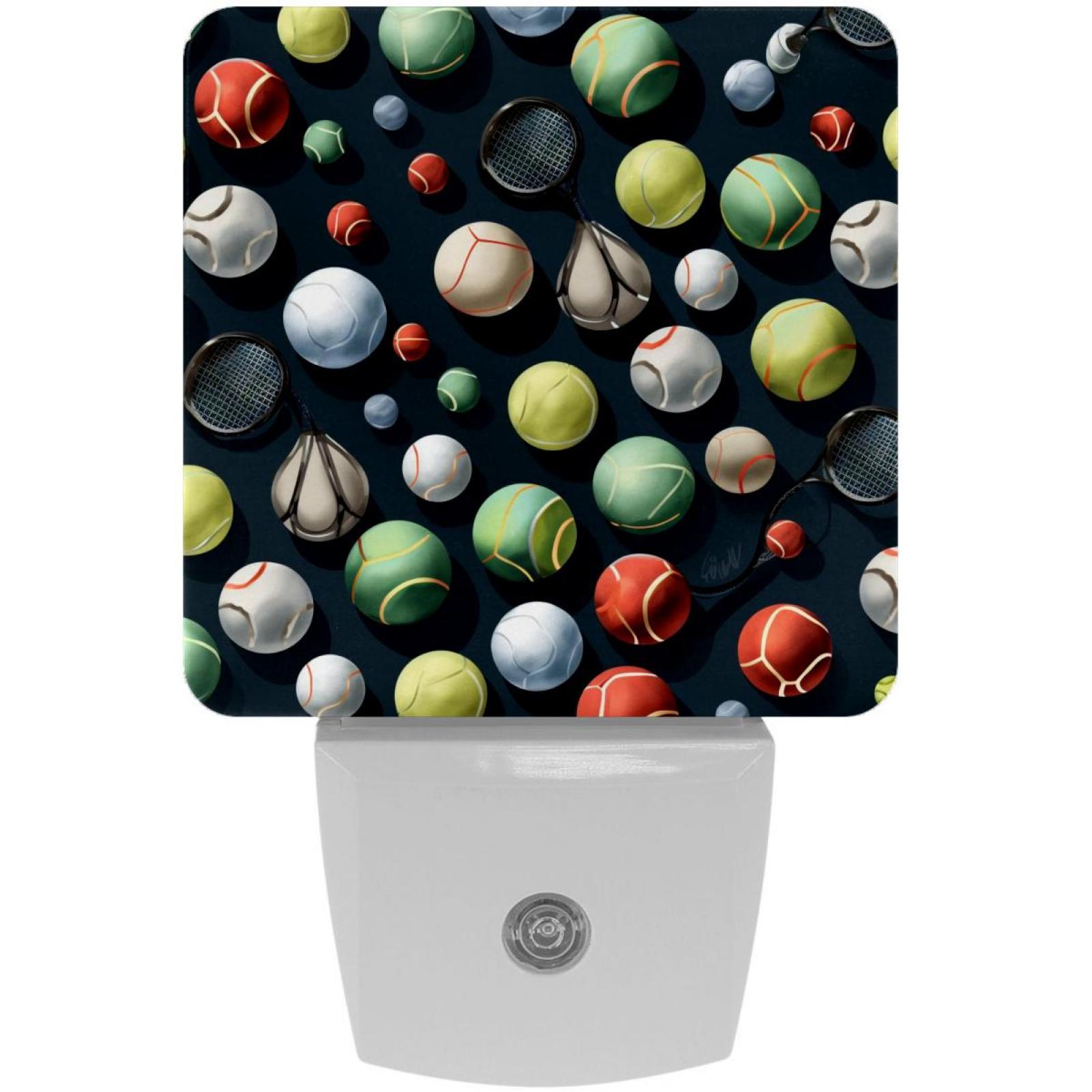 Tennis LED Square Night Lights - Stylish and Energy-Efficient ...