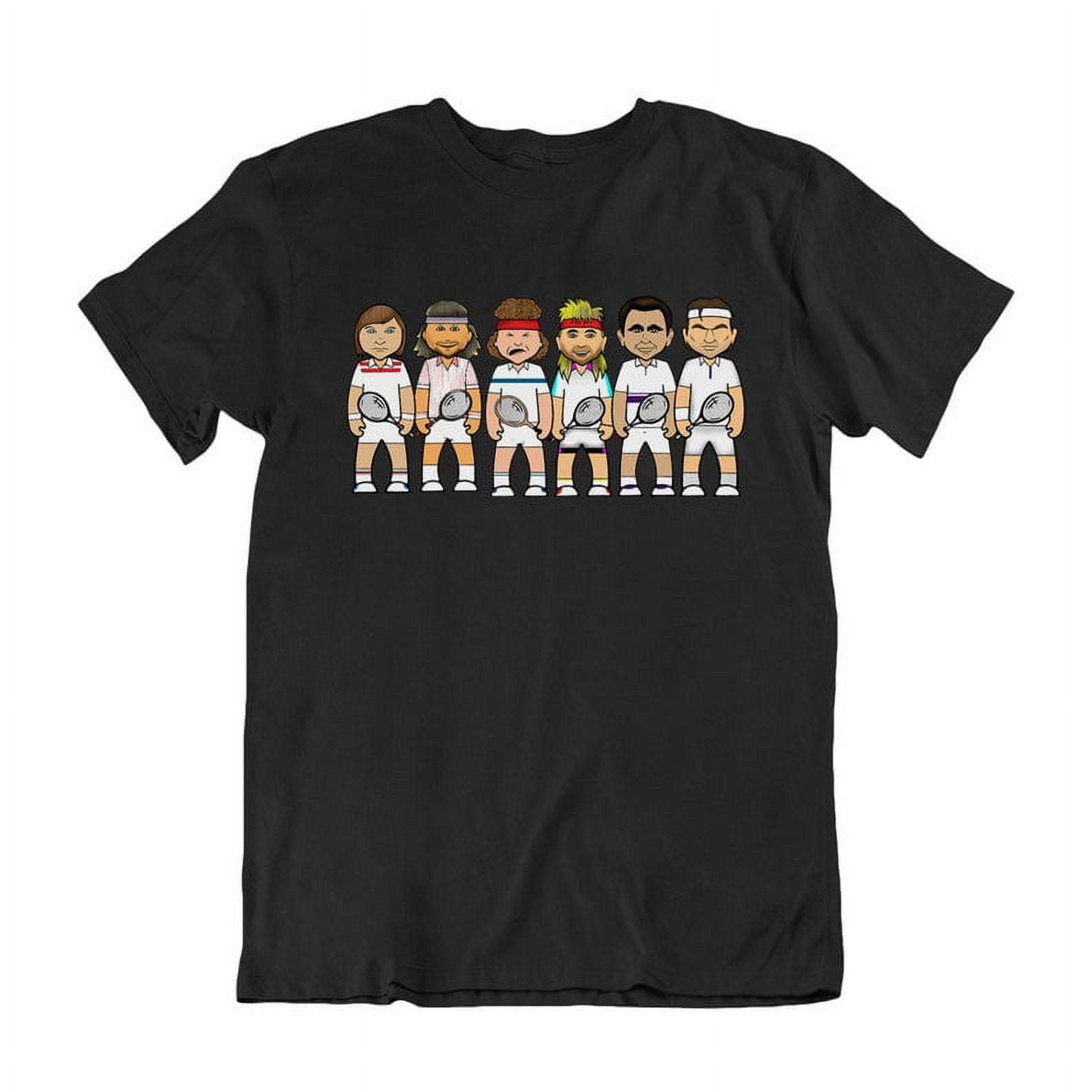 Tennis Legends T-Shirt, Adult Kids Baby Sizes Available, Sport Inspired ...