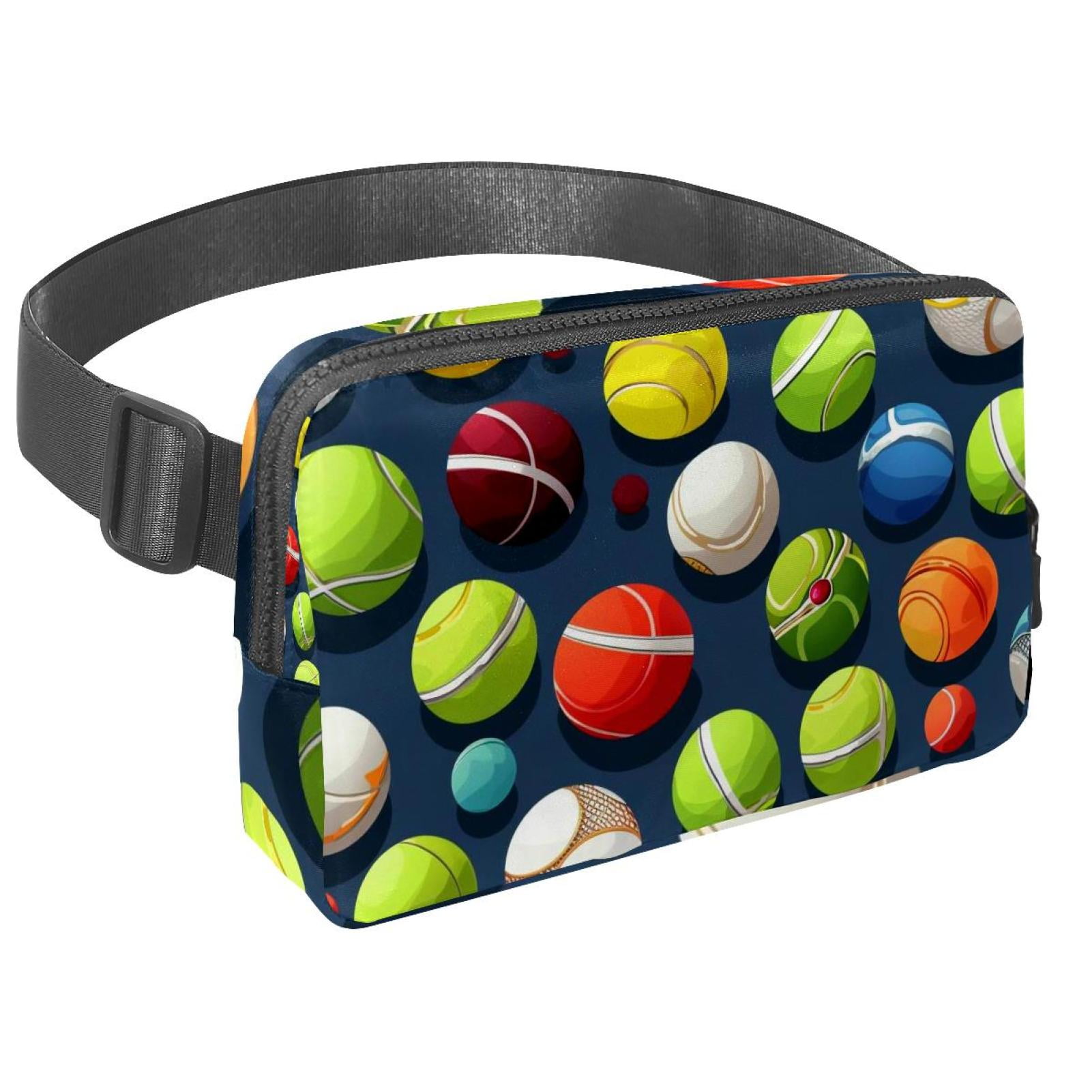 Tennis Lightweight Adjustable Fanny Pack with Extension Strap - Unisex ...