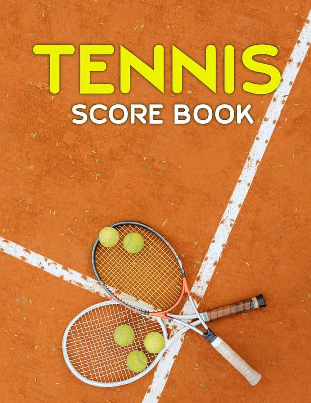 Tennis Match Log Score Sheets: Tennis Score Book : Game Record Keeper ...