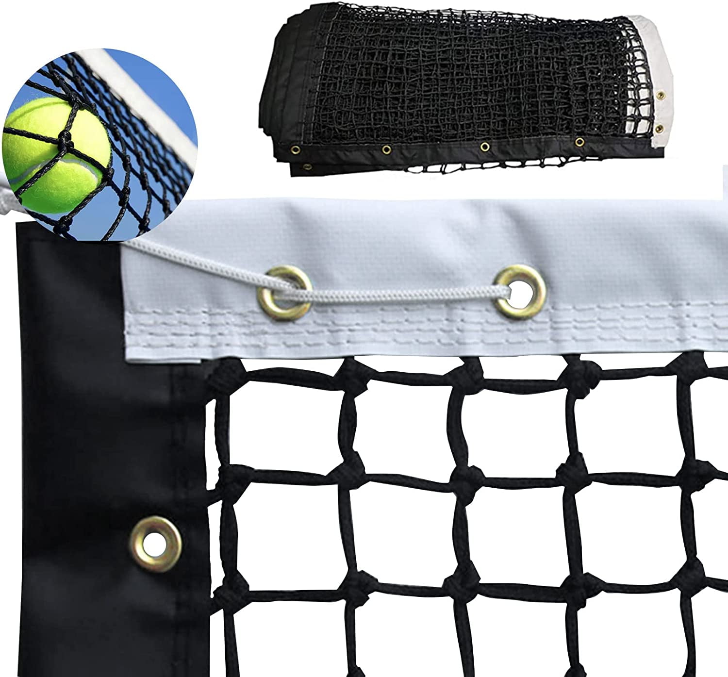 Tennis Net Outdoor Heavy Duty Professional Tennis Court Net Replacement ...