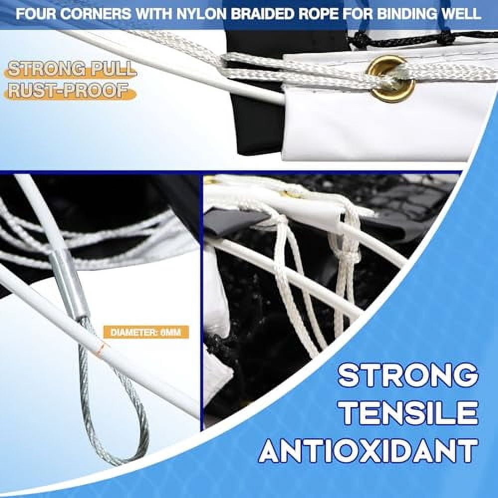 Tennis Net Outdoor Heavy Duty Professional Tennis Court Net Replacement ...
