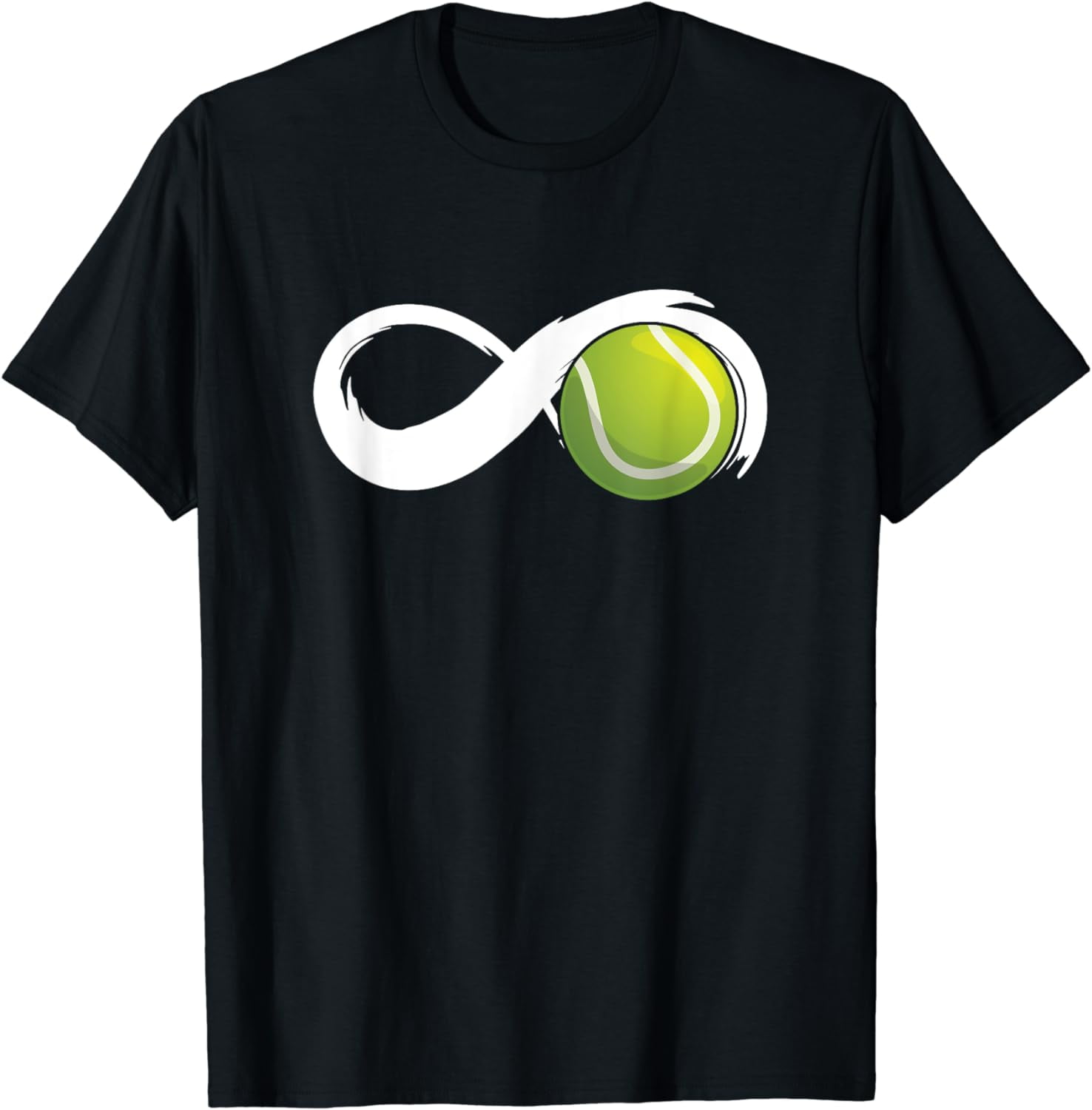Tennis Player Infinity Symbol Court Racket Ball Match Gift T-Shirt ...