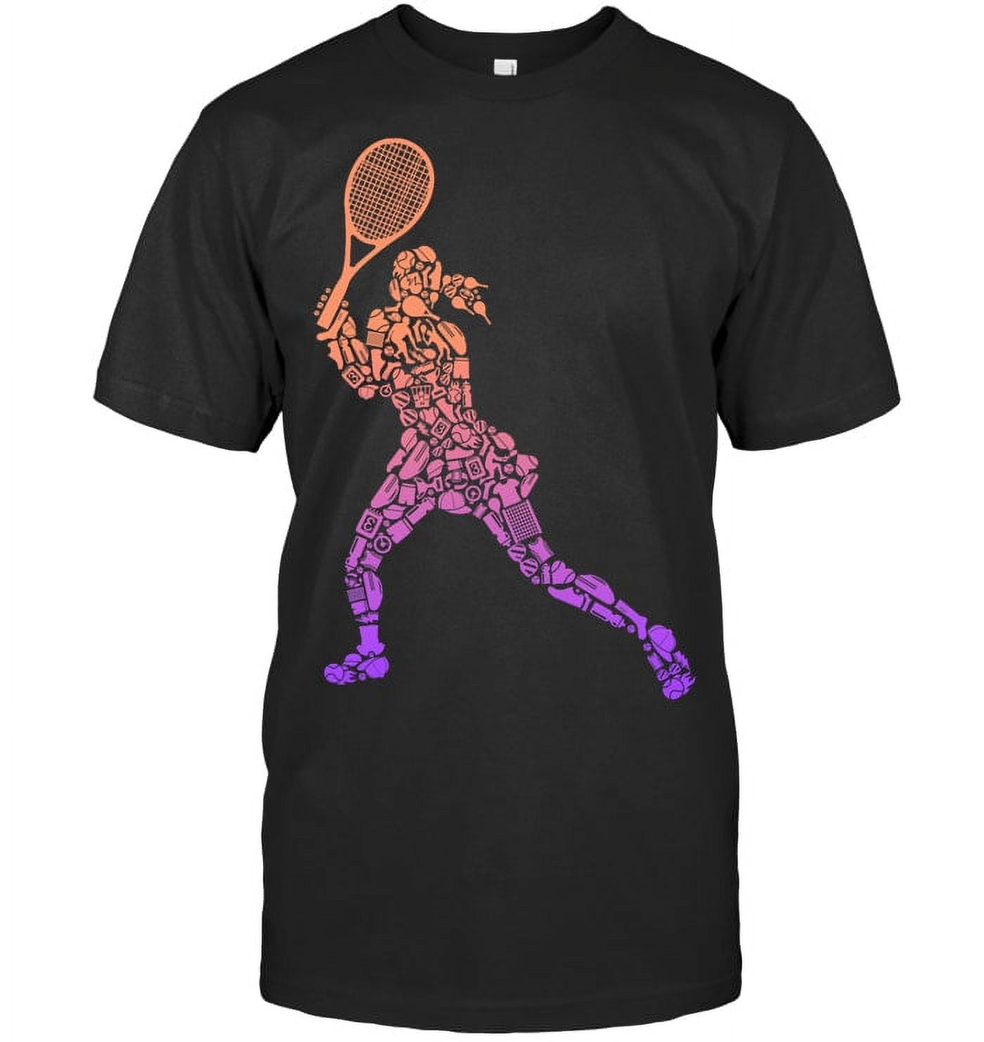 Tennis Player Rackets Women Girls Tennis Tennis T Shirt - Walmart.com