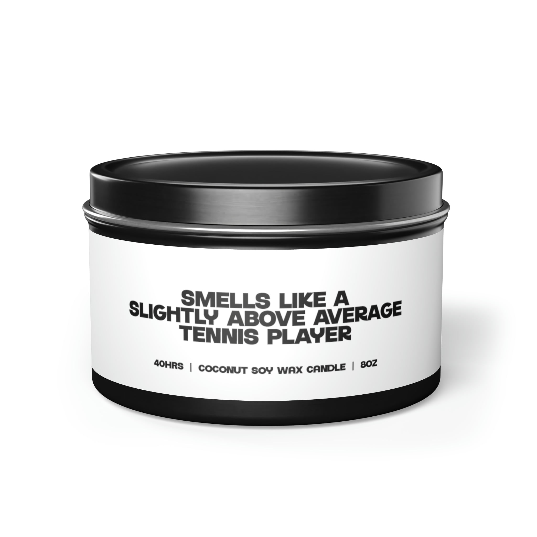 Tennis Player Tin Candle Gift Decor Vanilla Coffee Scented - Walmart.com
