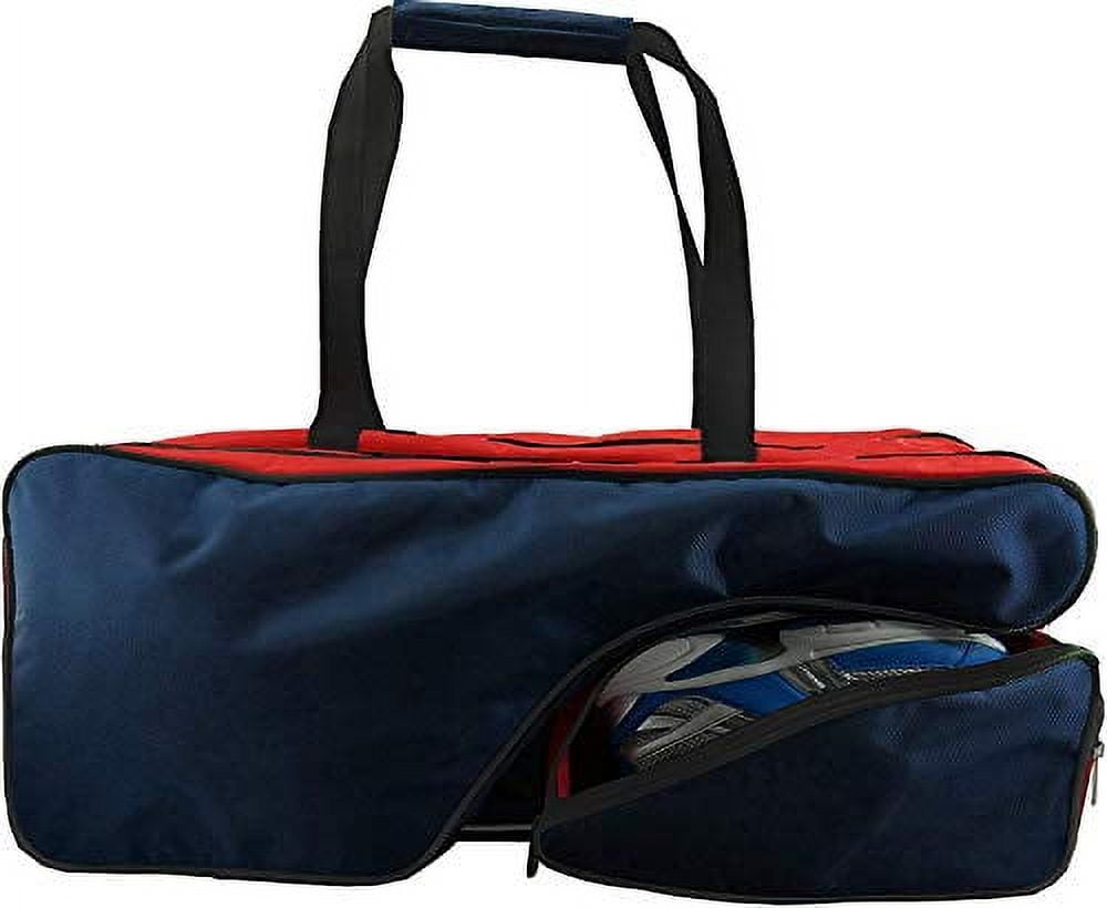 Tennis Racket Bag | Deluxe Ballistic Nylon | Shoe Compartment - Walmart.com