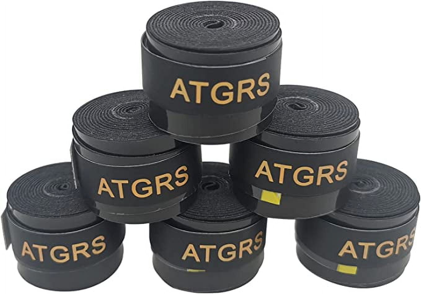 Tennis Racket Grip,Tacky Tennis Overgrips Tape Absorb Moisture Badminton Handle Tape Frosted ...