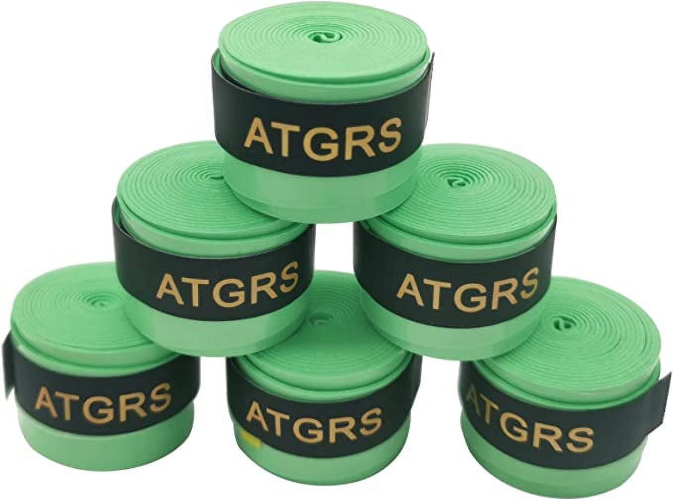 Tennis Racket Grip,Tacky Tennis Overgrips Tape Absorb Moisture Badminton Handle Tape Frosted ...