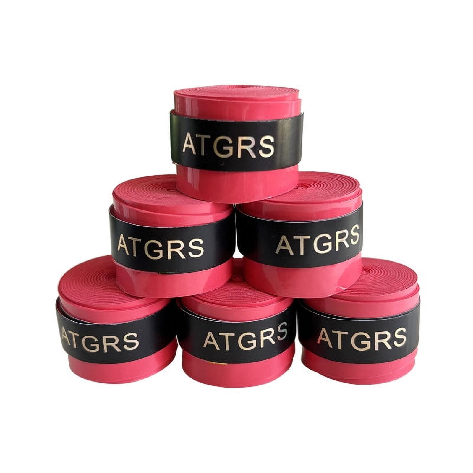 Tennis Racket Grip,Tacky Tennis Overgrips Tape Absorb Moisture Badminton Handle Tape Frosted ...