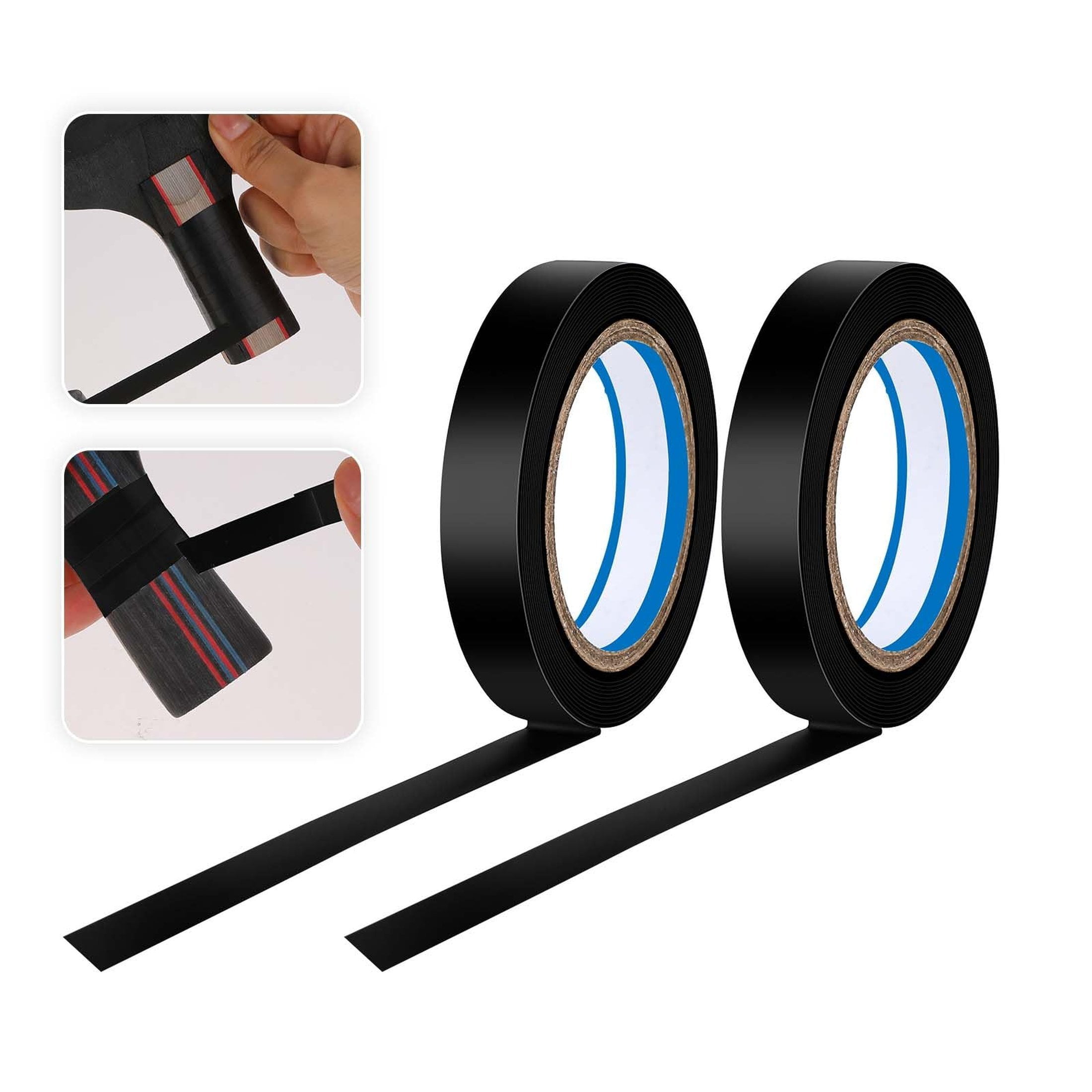 Tennis Racket Grip Tape Rolls - 0.39 Inch PVC Finishing Wraps - Walmart.com