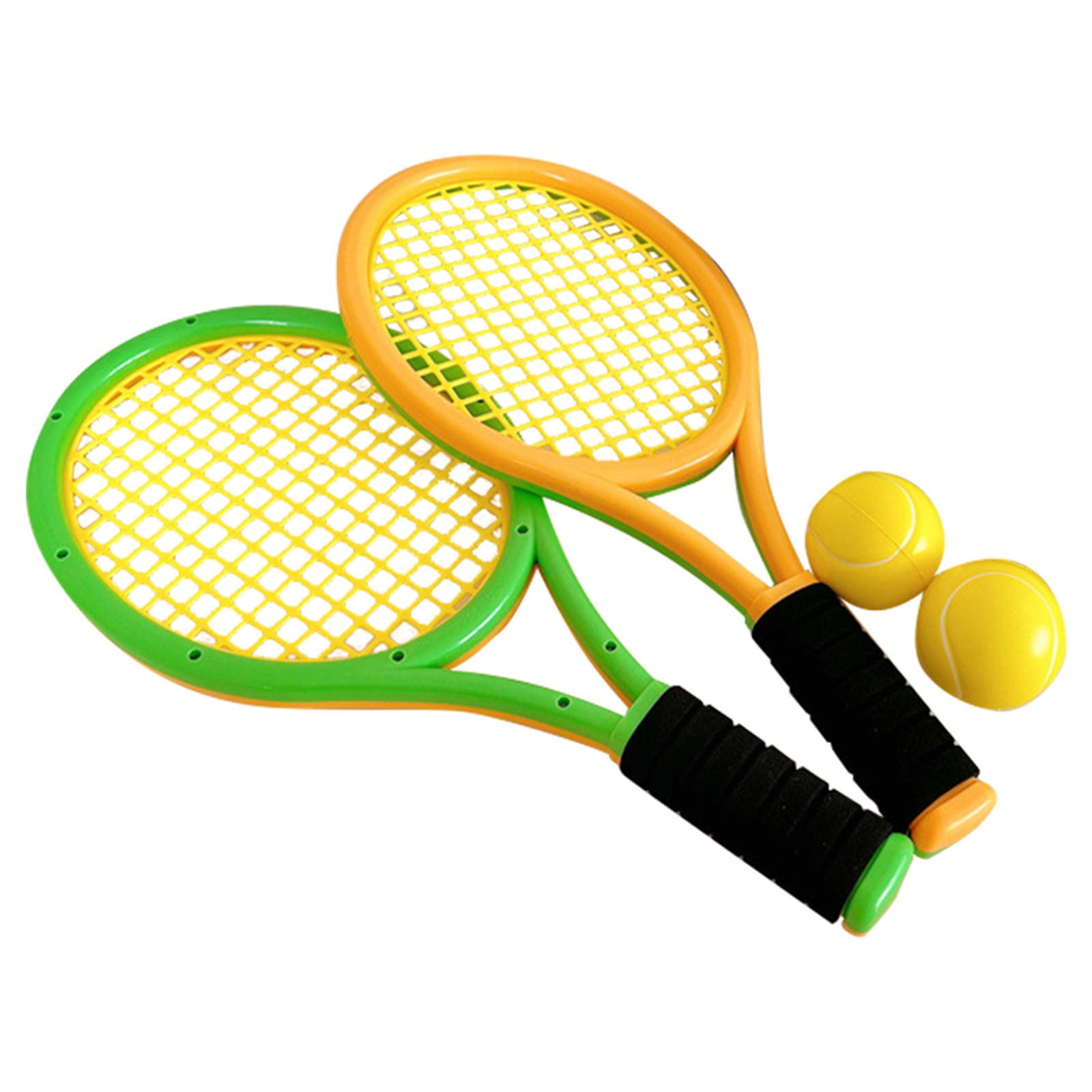 Tennis Racket Set for Children,17 Inch Racquet with 2 Tennis Balls, 1 ...