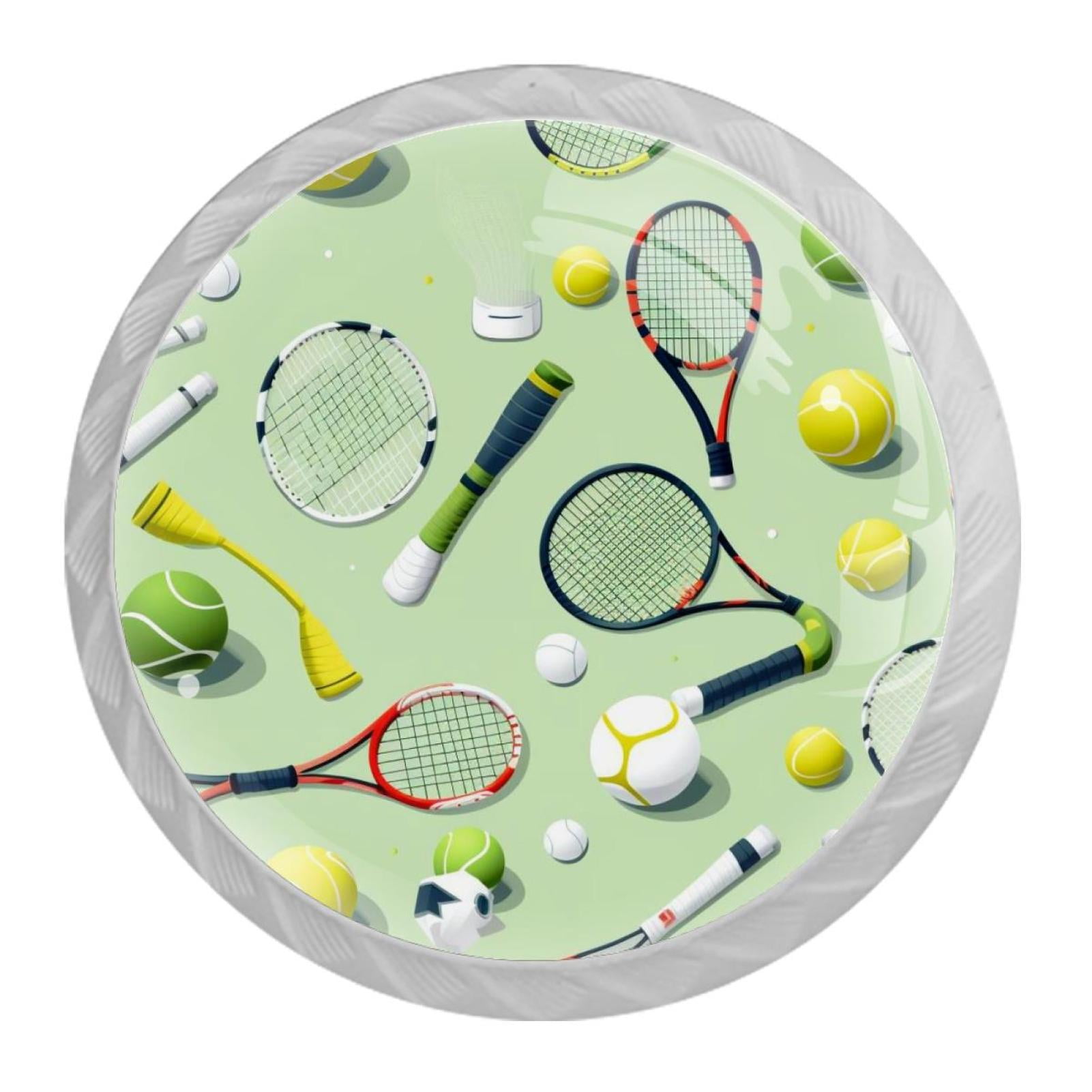 Tennis Racket green Cabinet Knobs, Stainless Steel Kitchen Knobs, Knobs ...