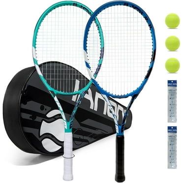 "Xcello Sports 27"" Aluminum Tennis Racket Set for Teens & Adults ...