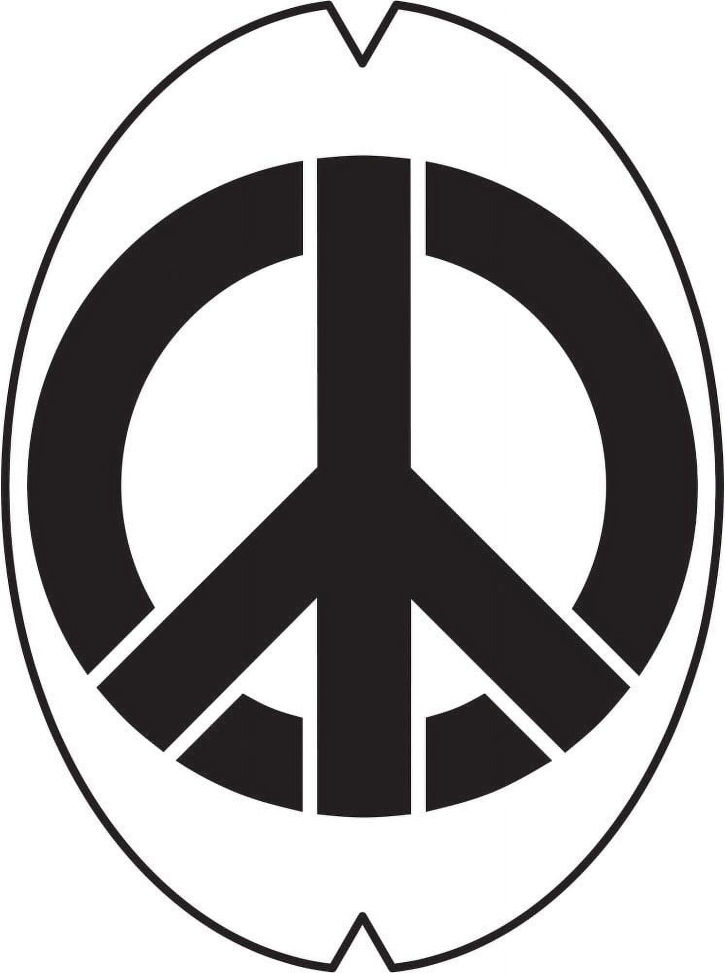 Tennis Stencil by Racquet Art - Peace Sign - Click for other images ...