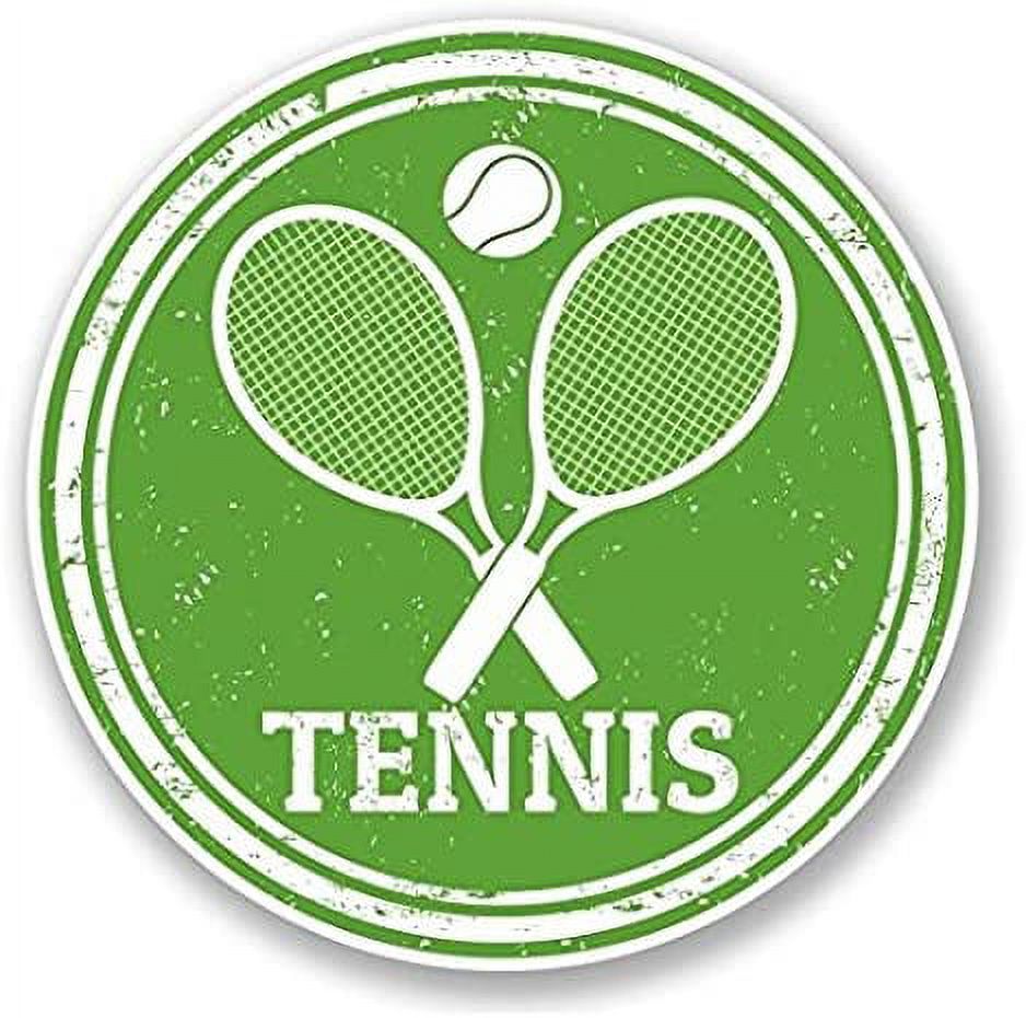 Tennis Vinyl Sticker Decal - Sticker Graphic - Auto, Wall, Laptop, Cell ...