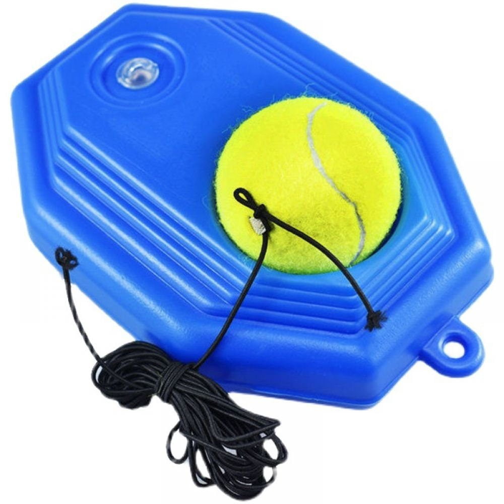 Tennis trainer set trainer baseboard set with 3 rebound balls - Walmart.com