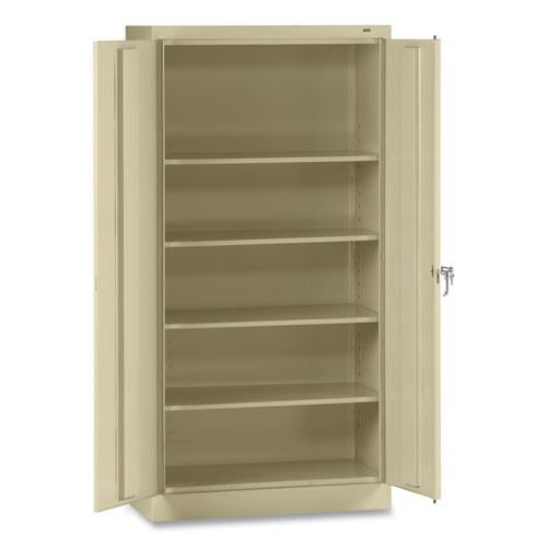 Tennsco 72" High Standard Cabinet (Assembled), 30 x 15 x 72, Putty ...