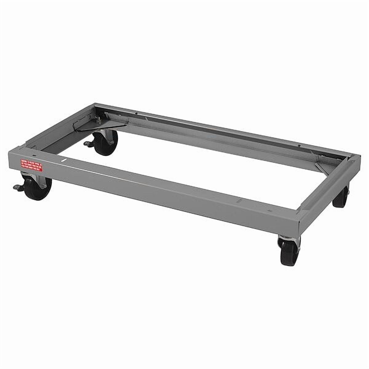 Tennsco Caster Kit,Carbon Steel,MGry,18"Dx36"W CK18GR - Walmart.com