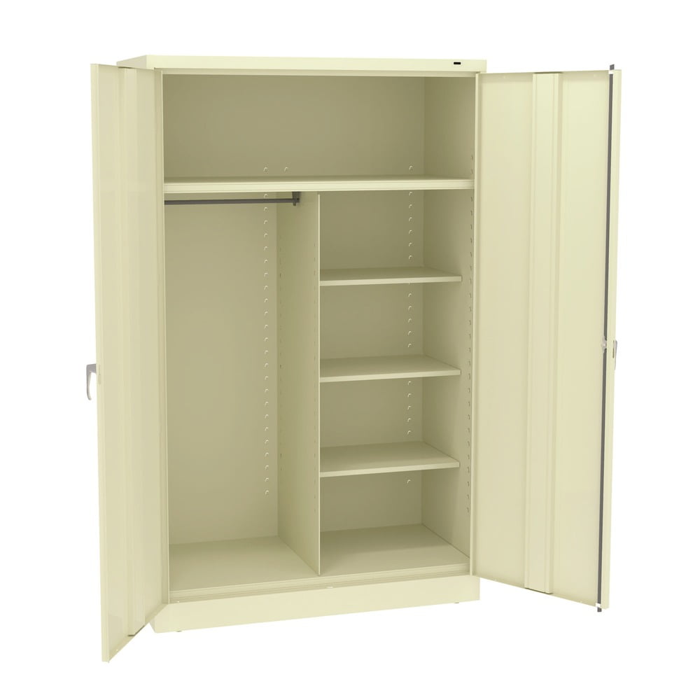Tennsco J2478SUC-CPY 48 in. x 24 in. x 78 in. Jumbo Combination Steel ...