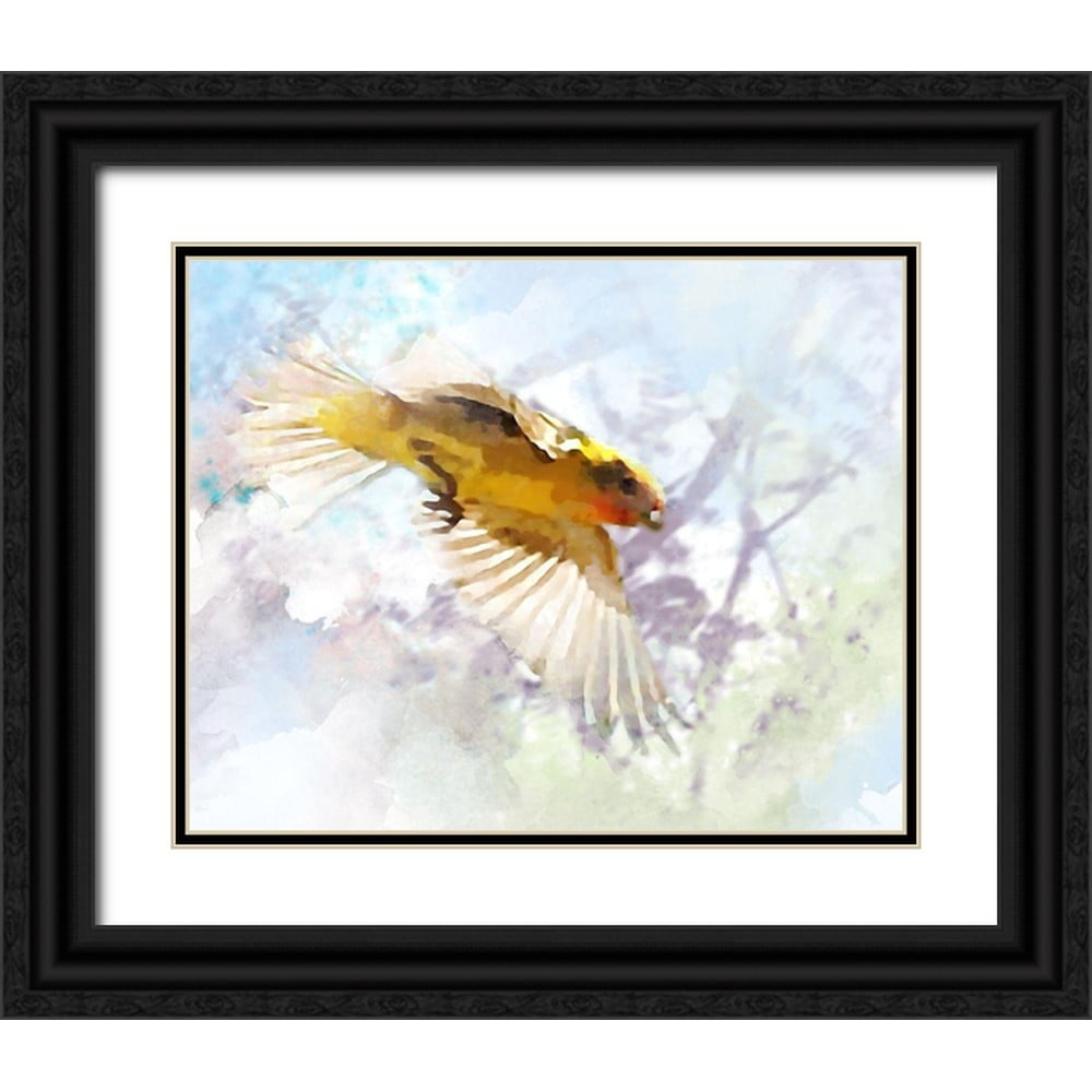 Tenoever, William 18x15 Black Ornate Wood Framed with Double Matting ...