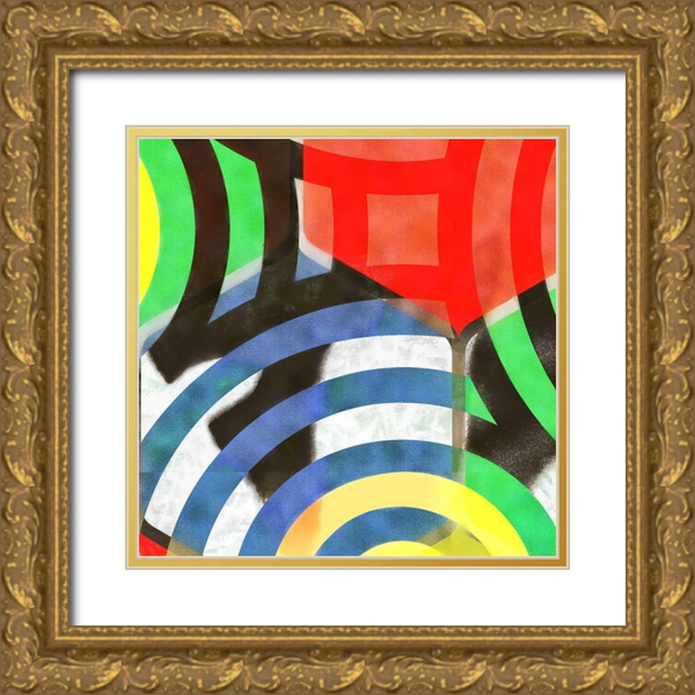 Tenoever, William 20x20 Gold Ornate Wood Framed with Double Matting ...