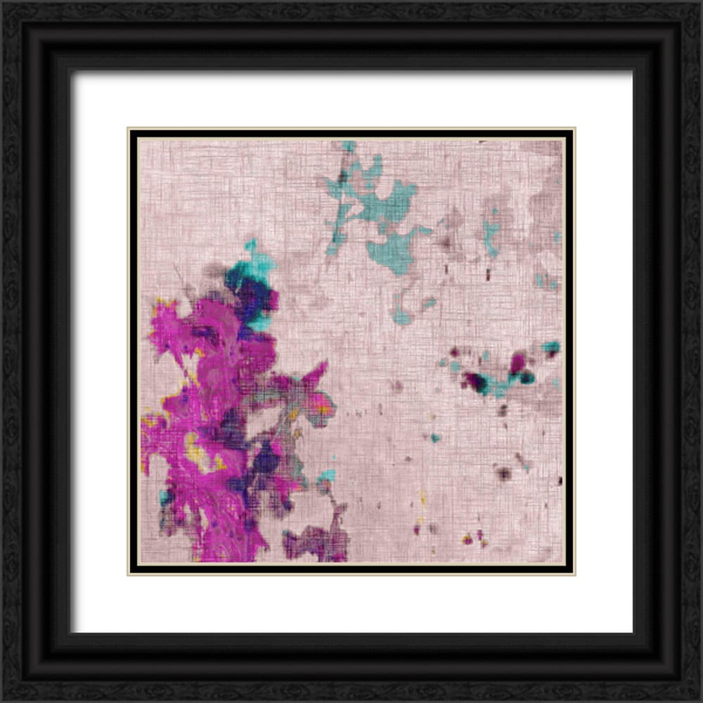 Tenoever, William 26x26 Black Ornate Wood Framed with Double Matting ...