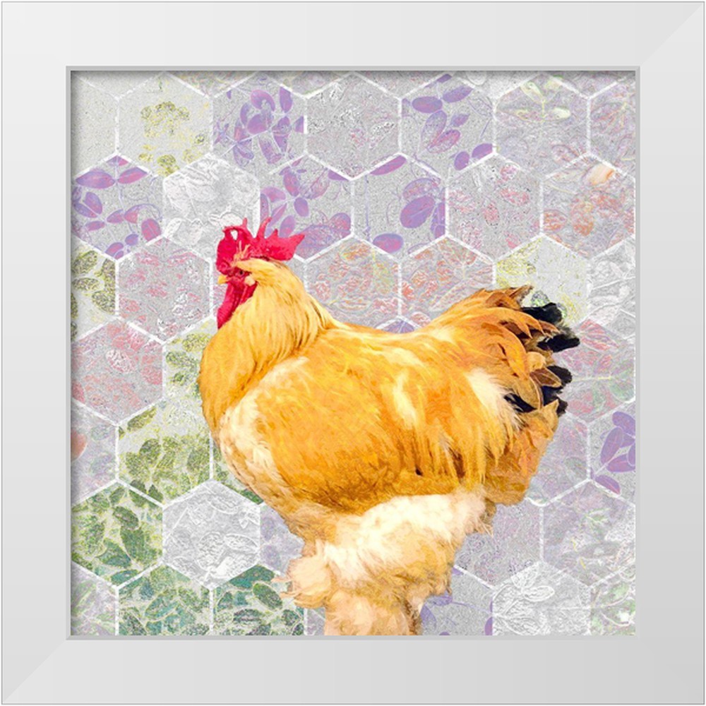 Tenoever, William 26x26 White Modern Wood Framed Museum Art Print ...