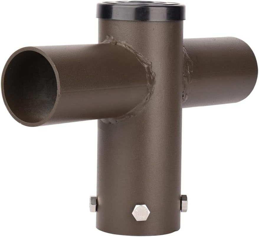 Tenon Adapter with 3 Horizontal 90 Degree Arms,Fits Over Any Pole with ...